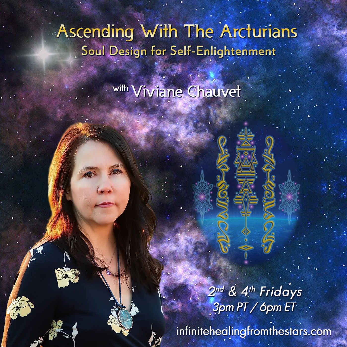 Ascending With The Arcturians with Viviane Chauvet Podcast - Etheric Planes and Shamballa Golden ...