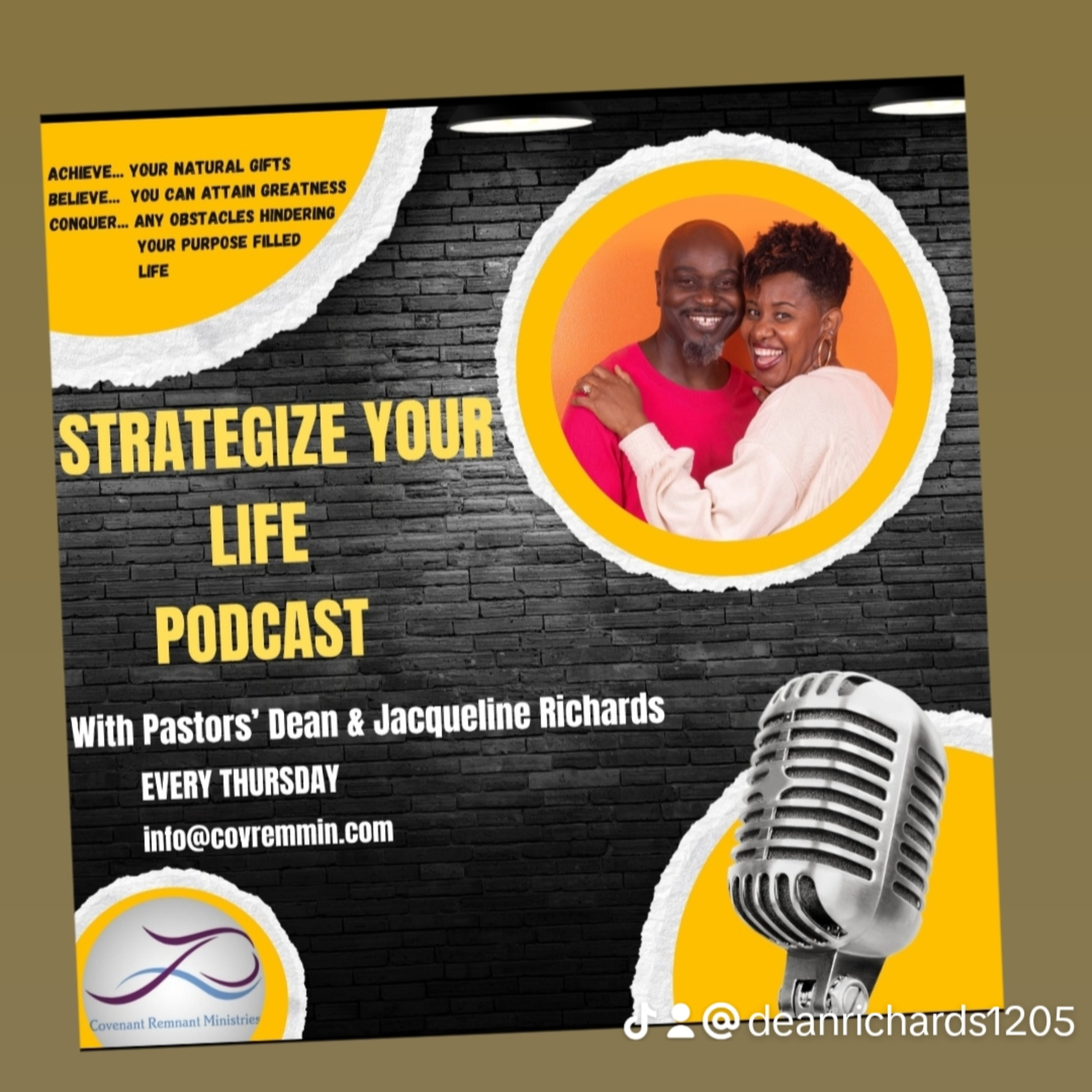 Strategize Your Life Podcast with Pastors Dean and Jacqueline Richards ...